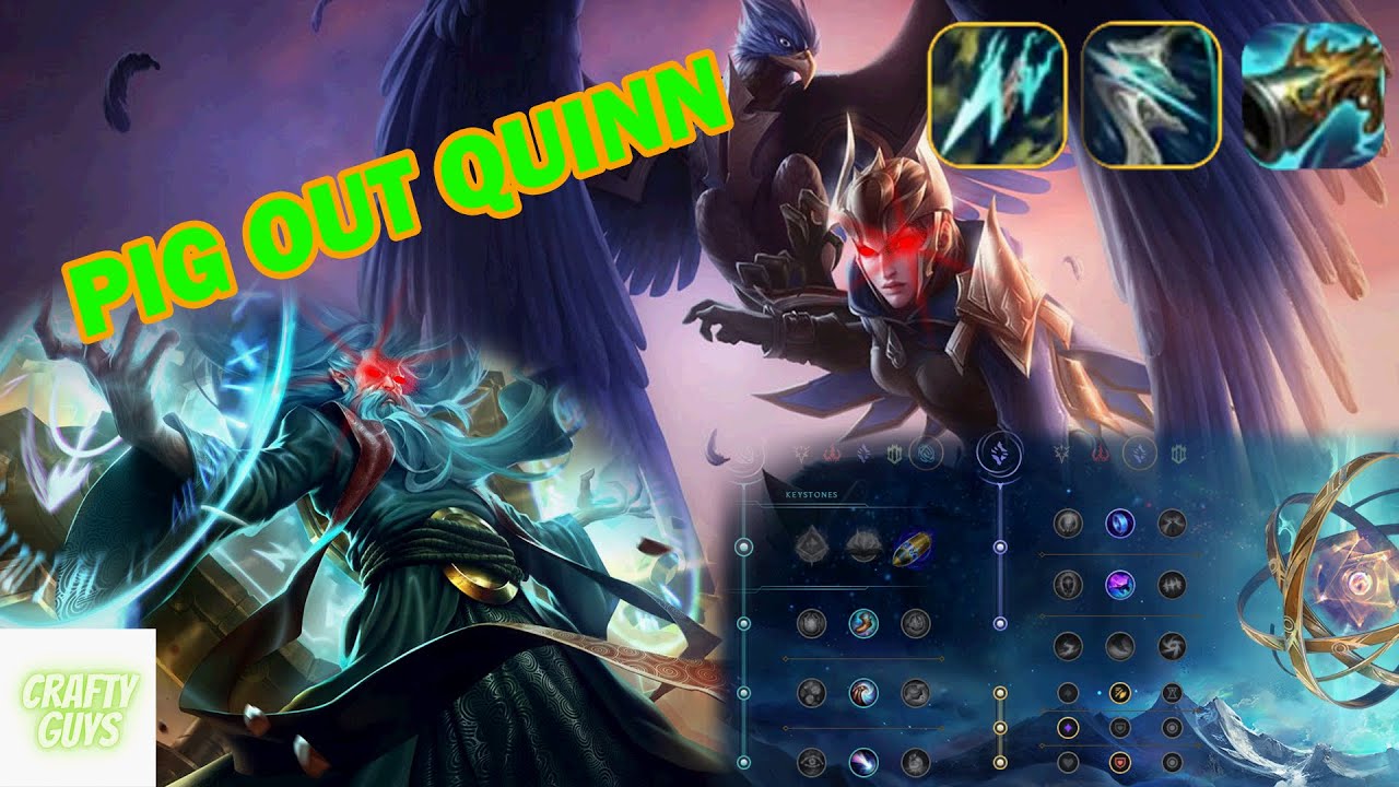 PIG OUT QUINN (TWO LANES FARM) W/ Zilean - YouTube
