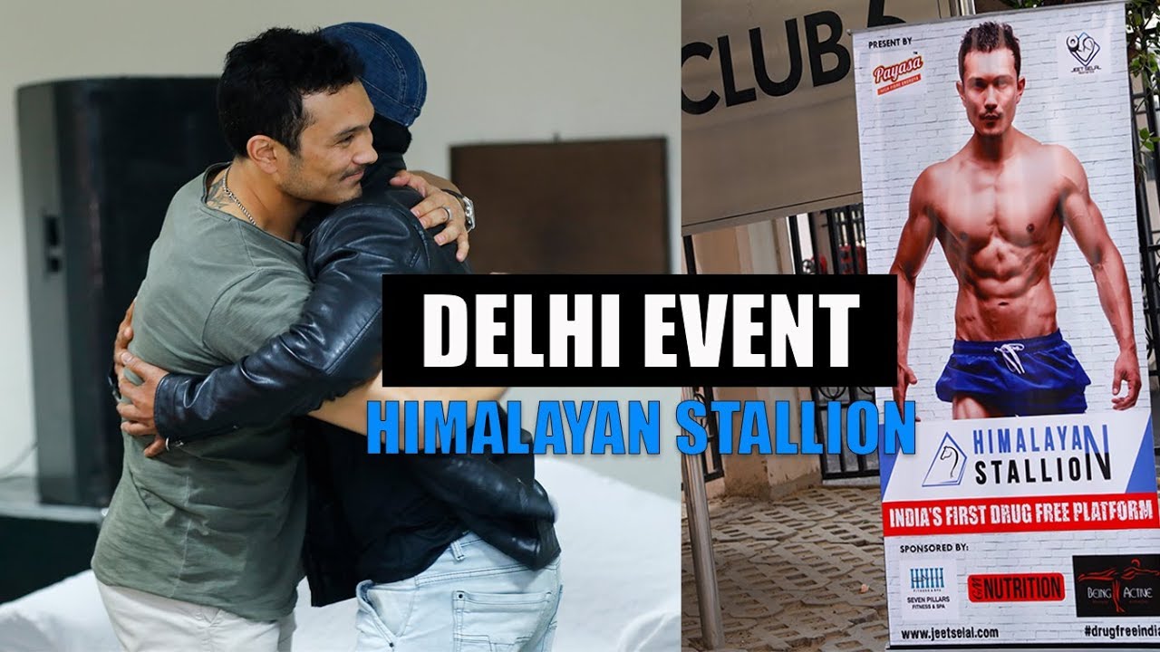 HIMALAYAN STALLION DELHI EVENT- Jeet Selal's Meet & Greet in India - YouTube