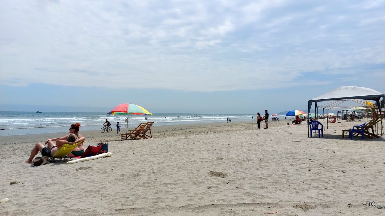 Playa Olón, Santa Elena EC, 4k 60fps HDR GoPro. - YouTube