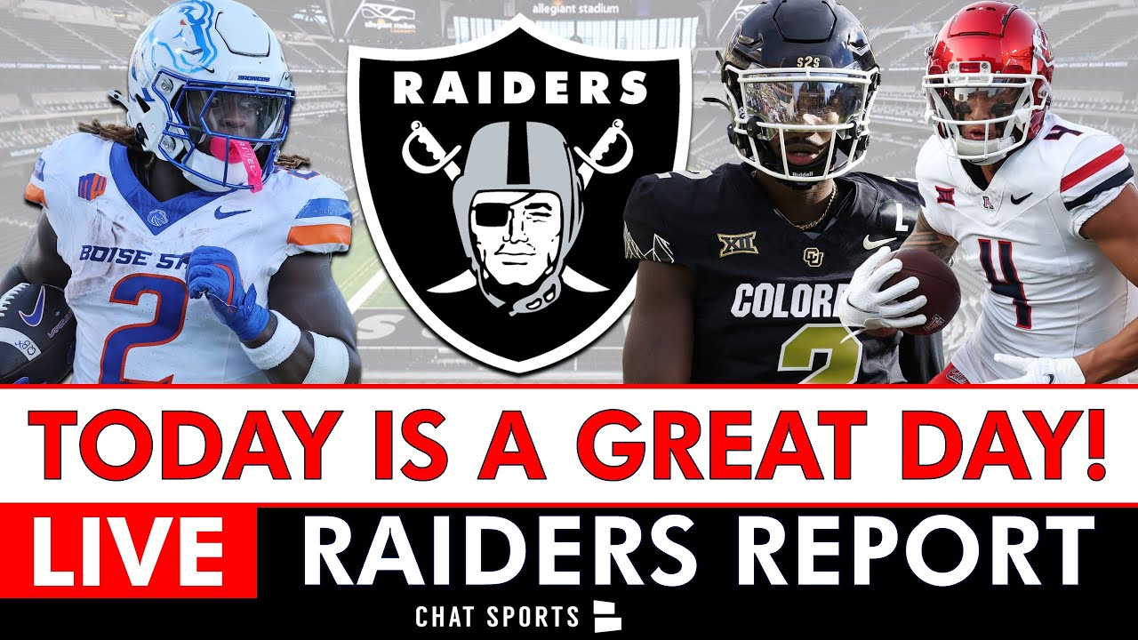 Raiders Live: Ashton Jeanty Love Growing In Las Vegas + ESPN Mock Draft ...