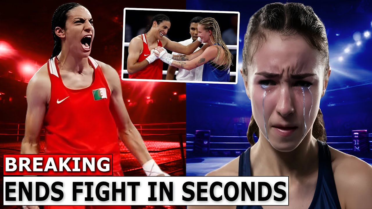 Olympic Boxer Imane Khelif VS Anna Luca SHOCKING Finish In Seconds ...