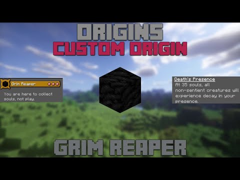 Grim Reaper | Minecraft Custom Origin - YouTube