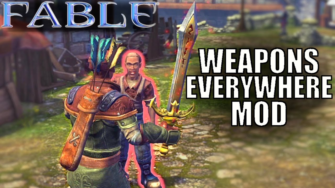 Weapons & Spells in Bowerstone! (Weapons Everywhere for Anniversary ...