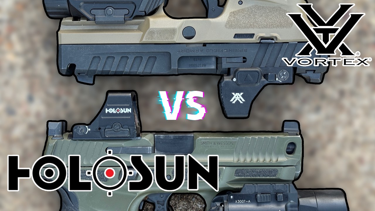 Big Window Red Dot Supremacy? | Holosun 507 Comp VS Vortex Defender XL ...