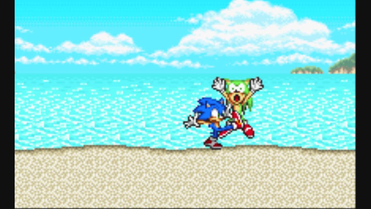 Sprite Fight: Sonic Vs. His Recolor - YouTube