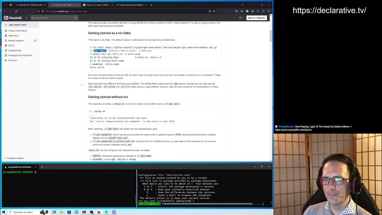 Learning how to WASM with Haskell - YouTube