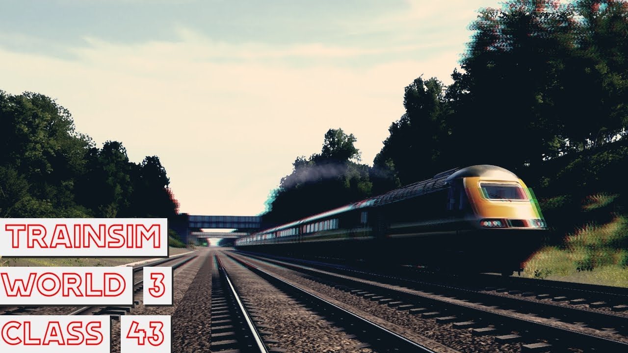 Train Sim World® 3 Class 43 hst 125 IN The old GWR paint skin - YouTube