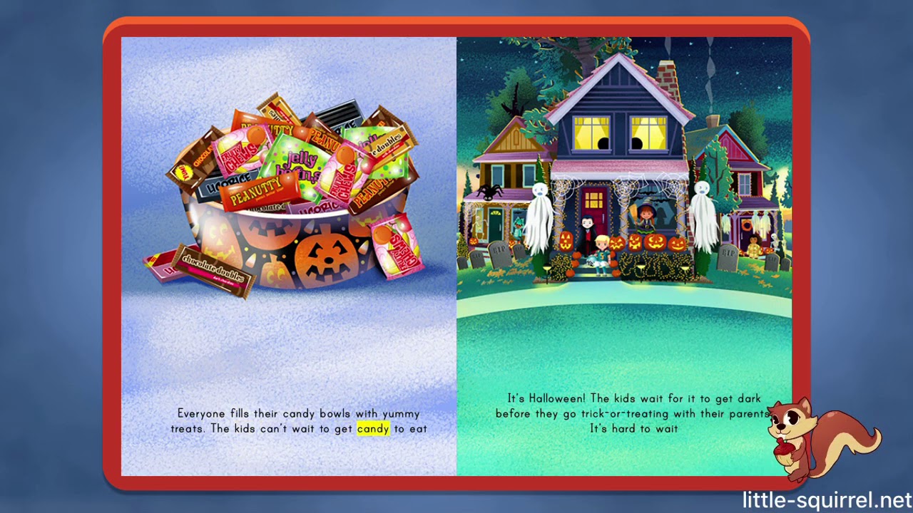 Happy Halloween: Level G - Interactive Stories for Kids - YouTube