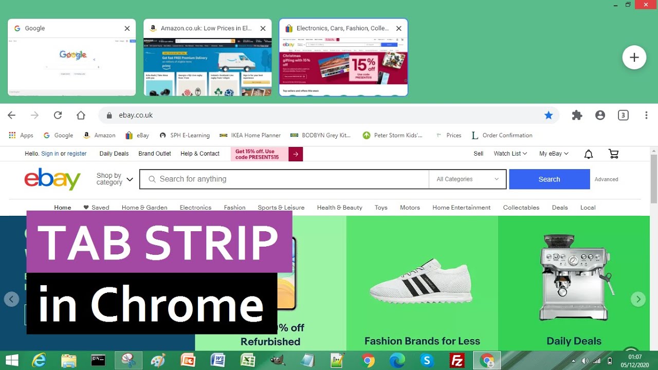 How To Enable Tab Strip In Chrome YouTube How To Enable Tab Strip In Chrome YouTube