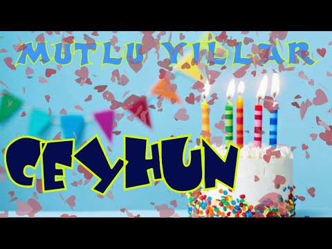 Mutlu yıllar iyi ki doğdun CEYHUN | Happy birthday to you | İsminize özel doğum günü şarkısı