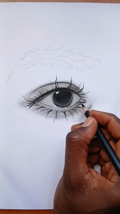 how to draw eye tutorial (step by step ) - YouTube