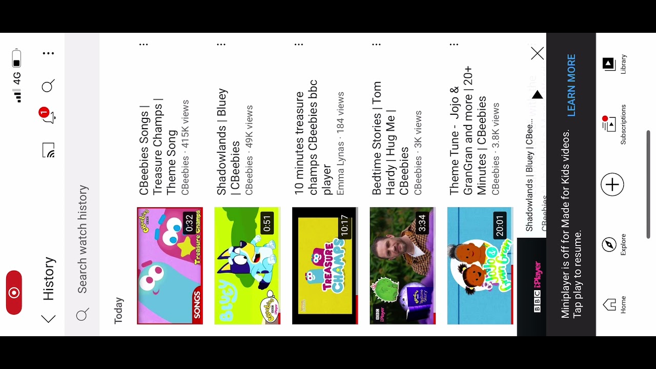 Treasure champs theme tune CBeebies bbc player - YouTube