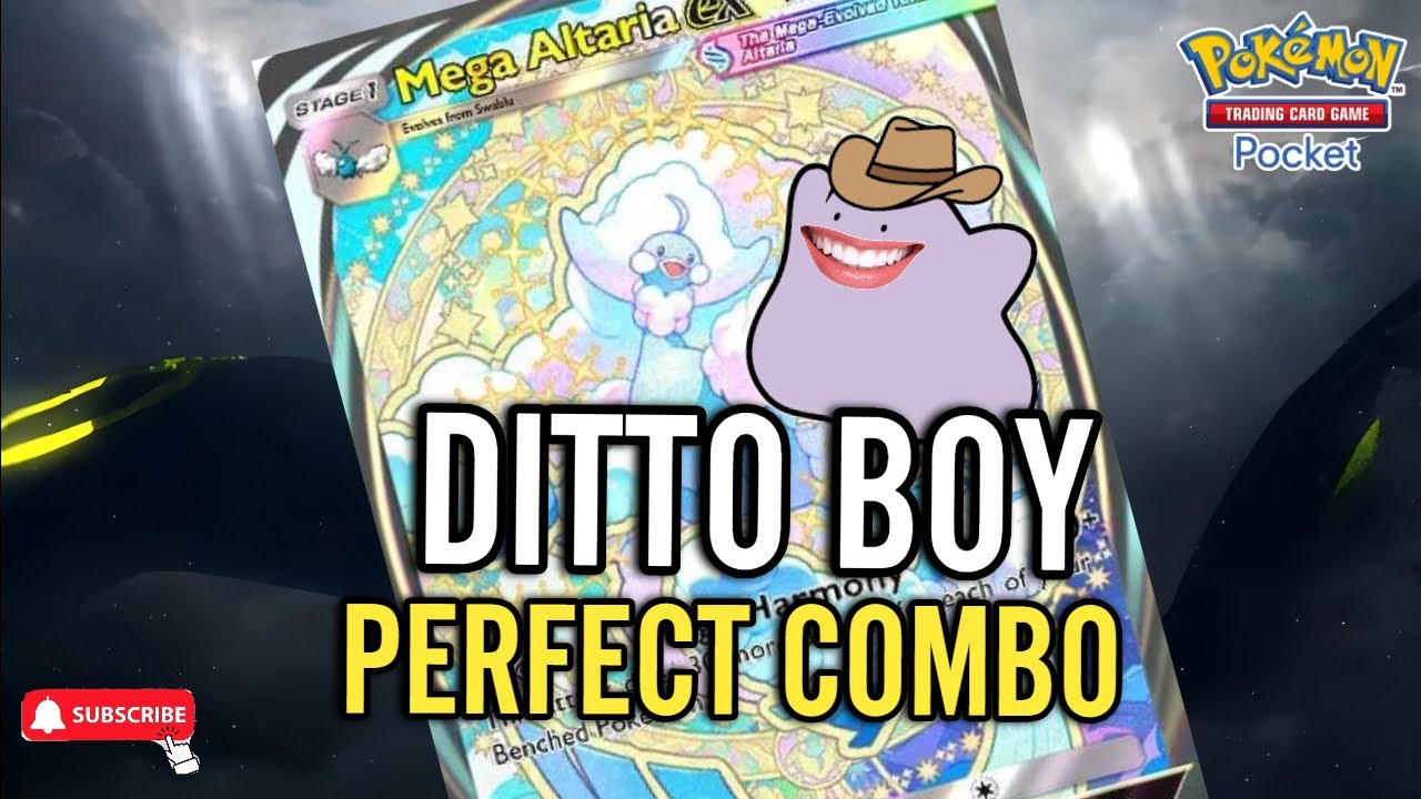 MEGA ALTARIA EX + DITTO = DECK OP GA NGOTAK - YouTube