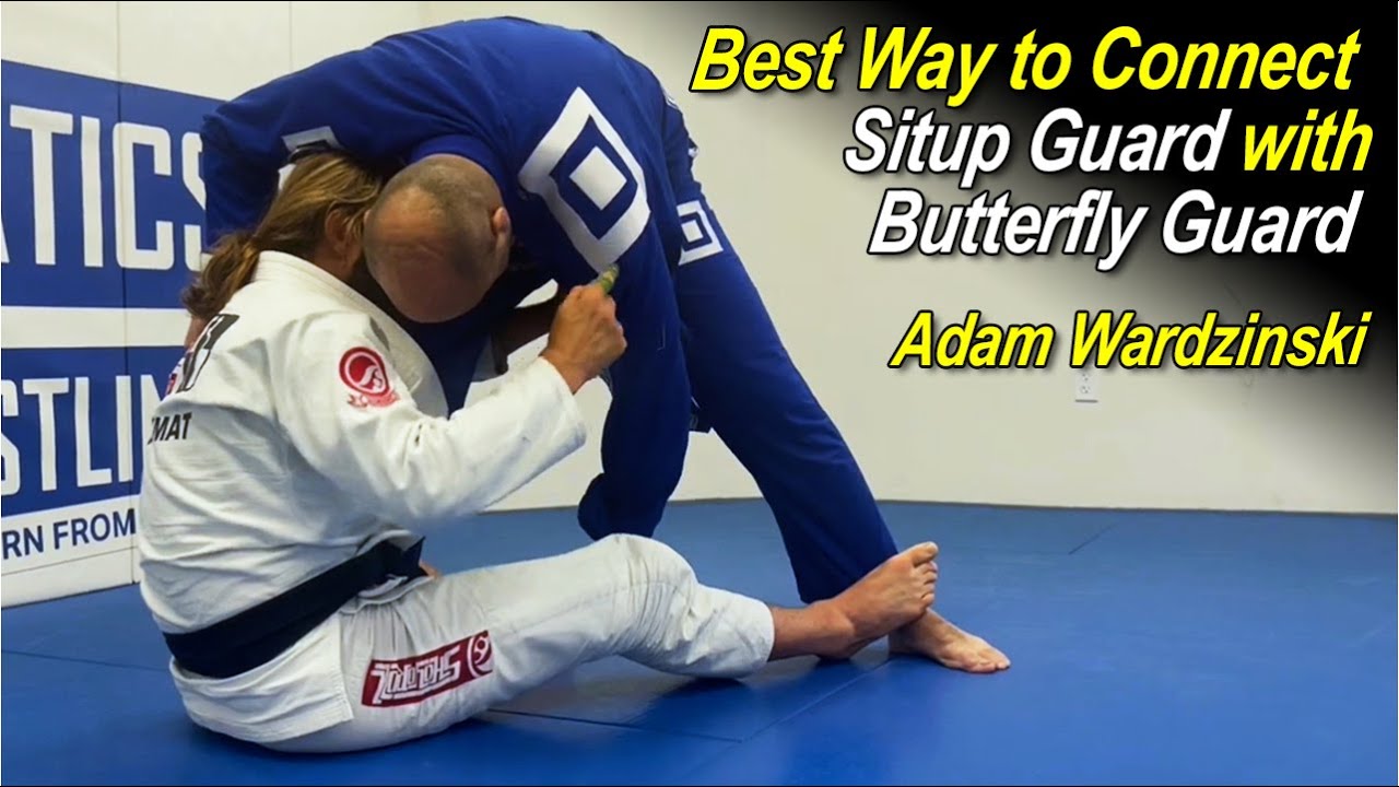 Best Way to Connect Situp Guard with Butterfly Guard with Adam ...