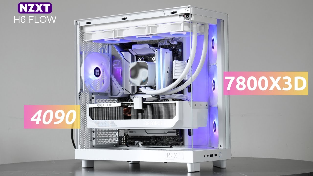 Good, but good enough? NZXT H6 Flow Review and Build 7800X3D + 4090 ...