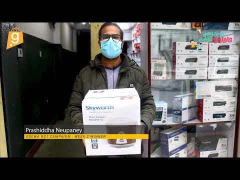 Re. 1 campaign  Week 2 Prize Redemption with #eSewa | Nepal's First Online Payment Gateway