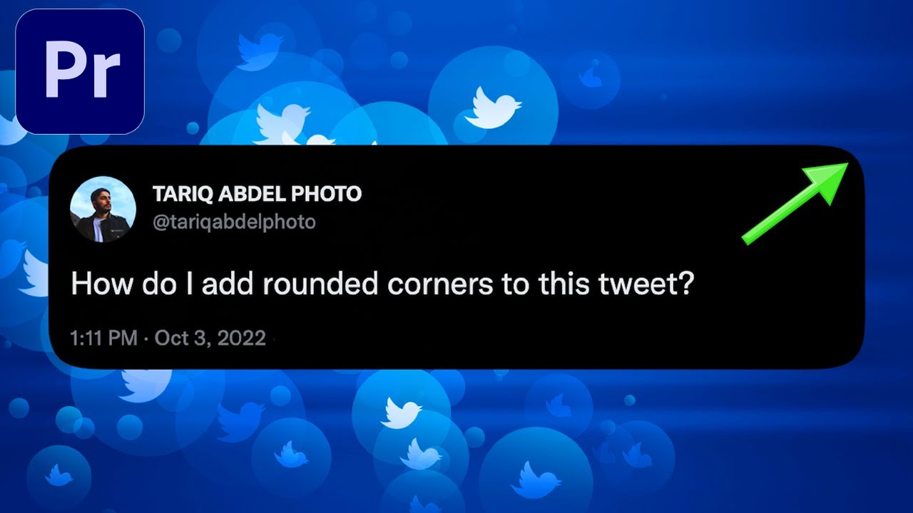 Rounded Corners Effect for Tweets, Screenshots & Video Footage ...