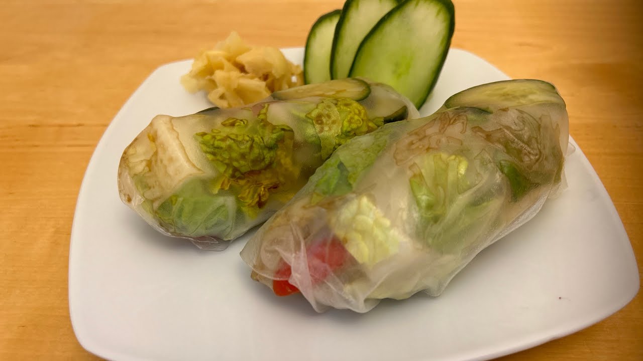 найнезвичайніша і найшвидша закуска! спрінг-роли!quick snack! spring ...
