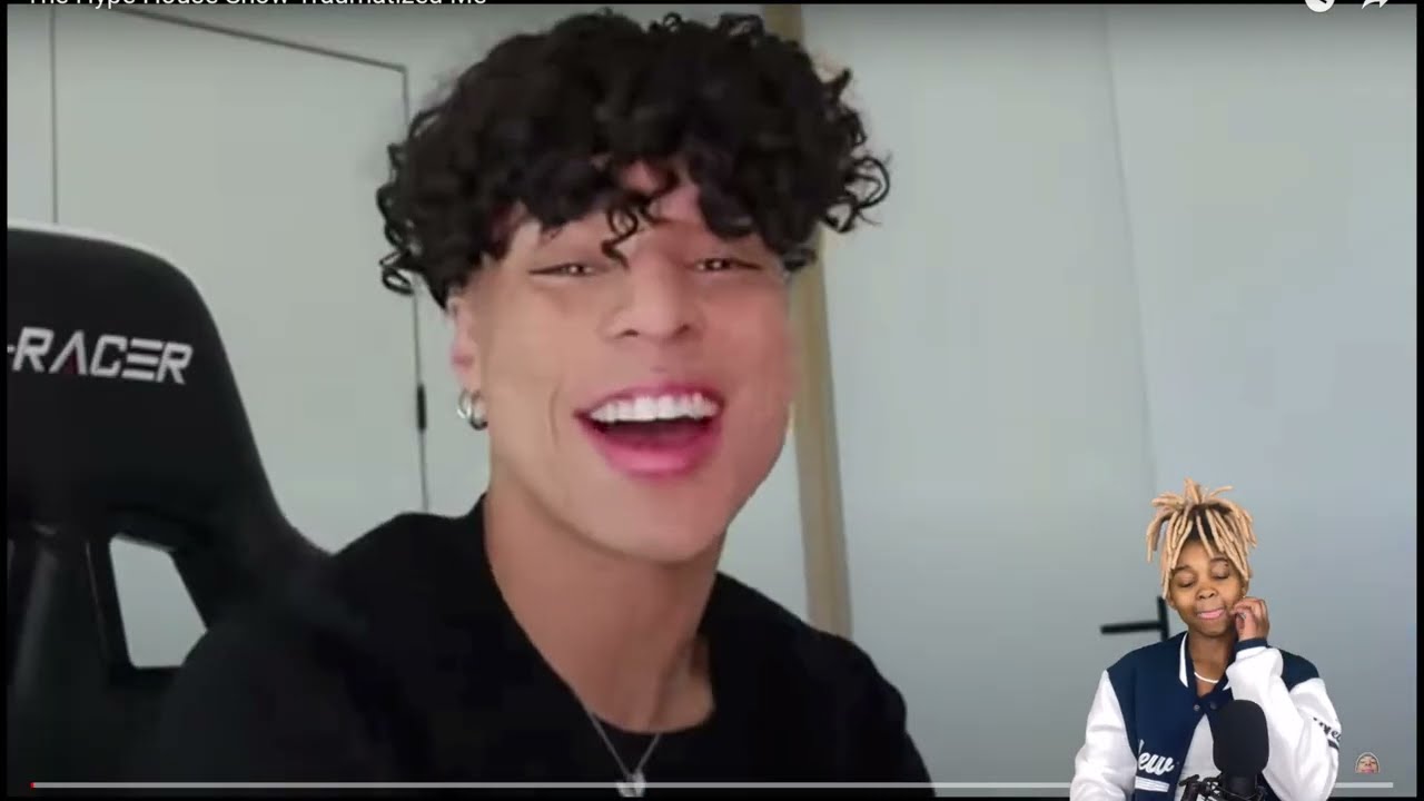 THE HYPE HOUSE SHOW TRAUMATIZED LARRAY (REACTION) - YouTube