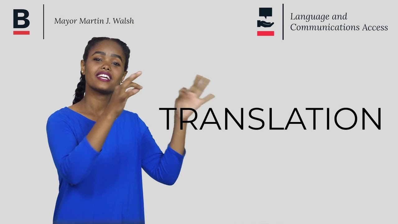 Language and Communications Access - ASL Brochure - YouTube
