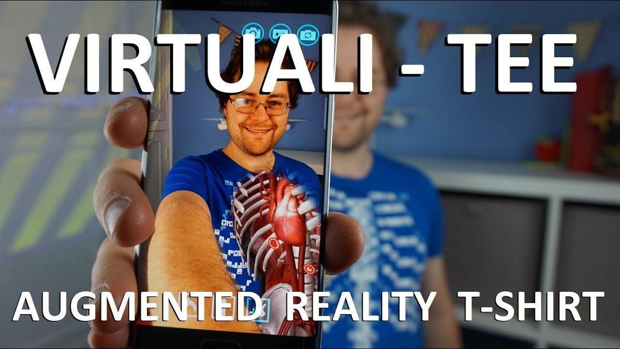 Virtuali-Tee Review - An augmented reality t-shirt that shows you your ...