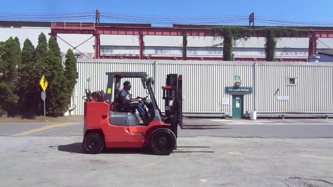 2011 Toyota 7FGCU55-BCS (526) - YouTube