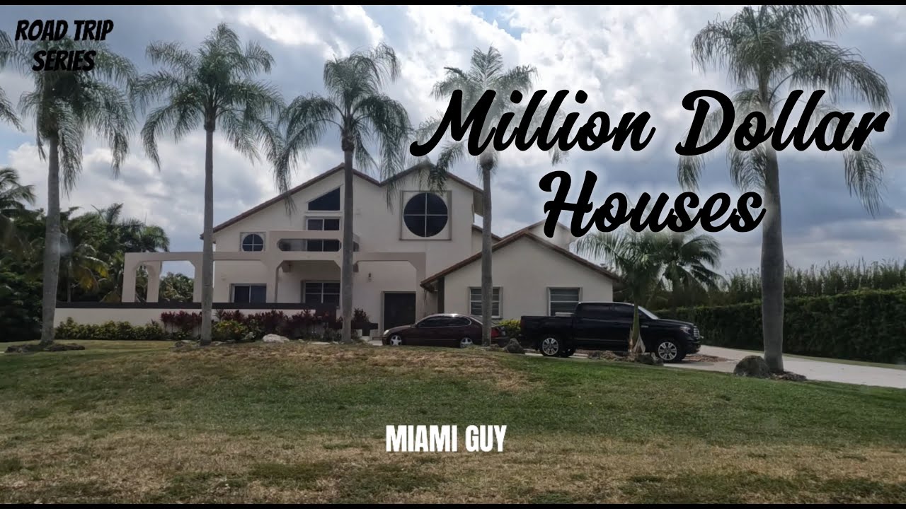 Featuring Million Dollar Houses - Southwest Ranches Florida - YouTube