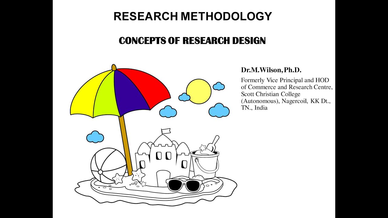 CONCEPTS OF RESEARCH DESIGN#Dr.M.Wilson#RESEARCH METHODOLOGY#(Chapter 3 ...