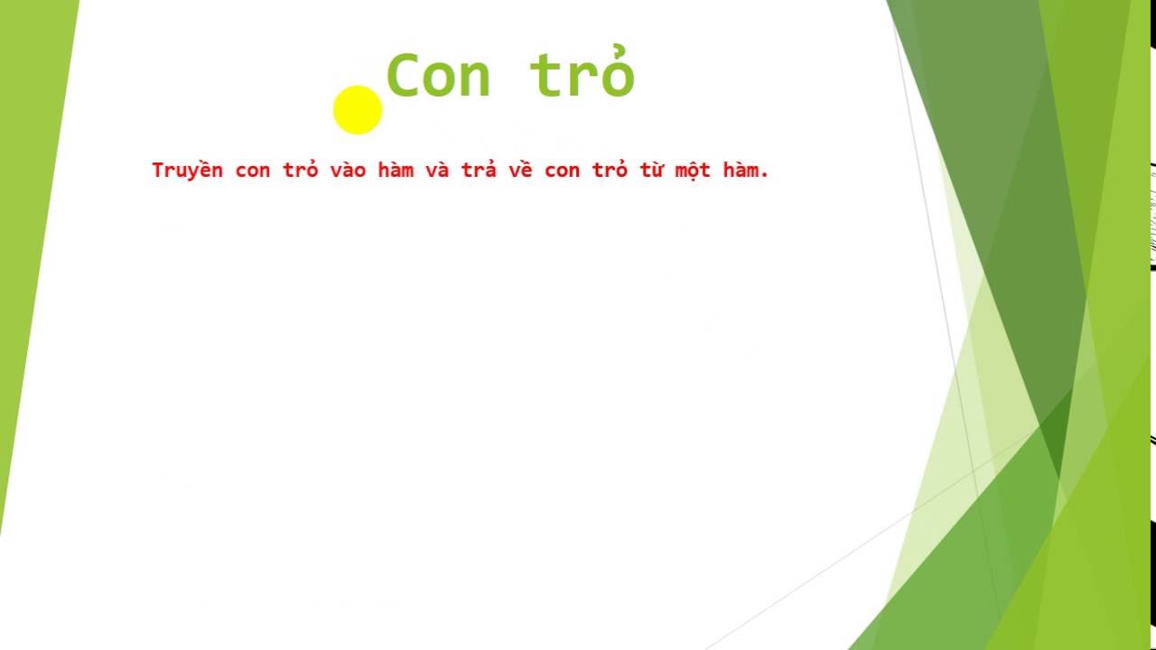 [C++] - Bài 37: Truyền con trỏ vào hàm và trả về con trỏ từ hàm - YouTube