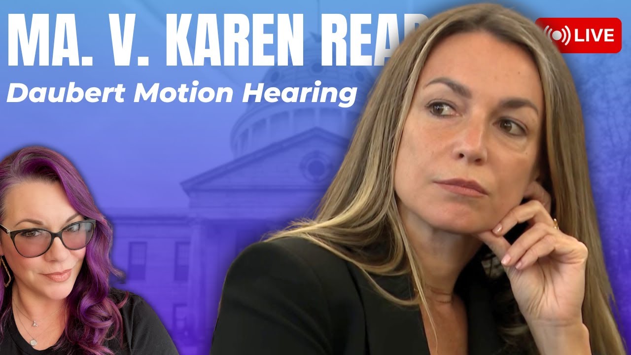LIVE COURT | MA v. Karen Read - Daubert Motion Hearing - YouTube