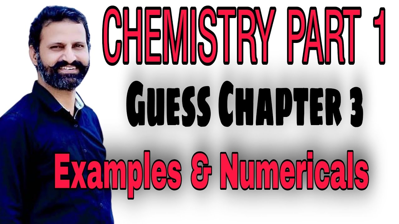 Guess Chemistry First Year Chapter 3 Gases Long Questions Important ...