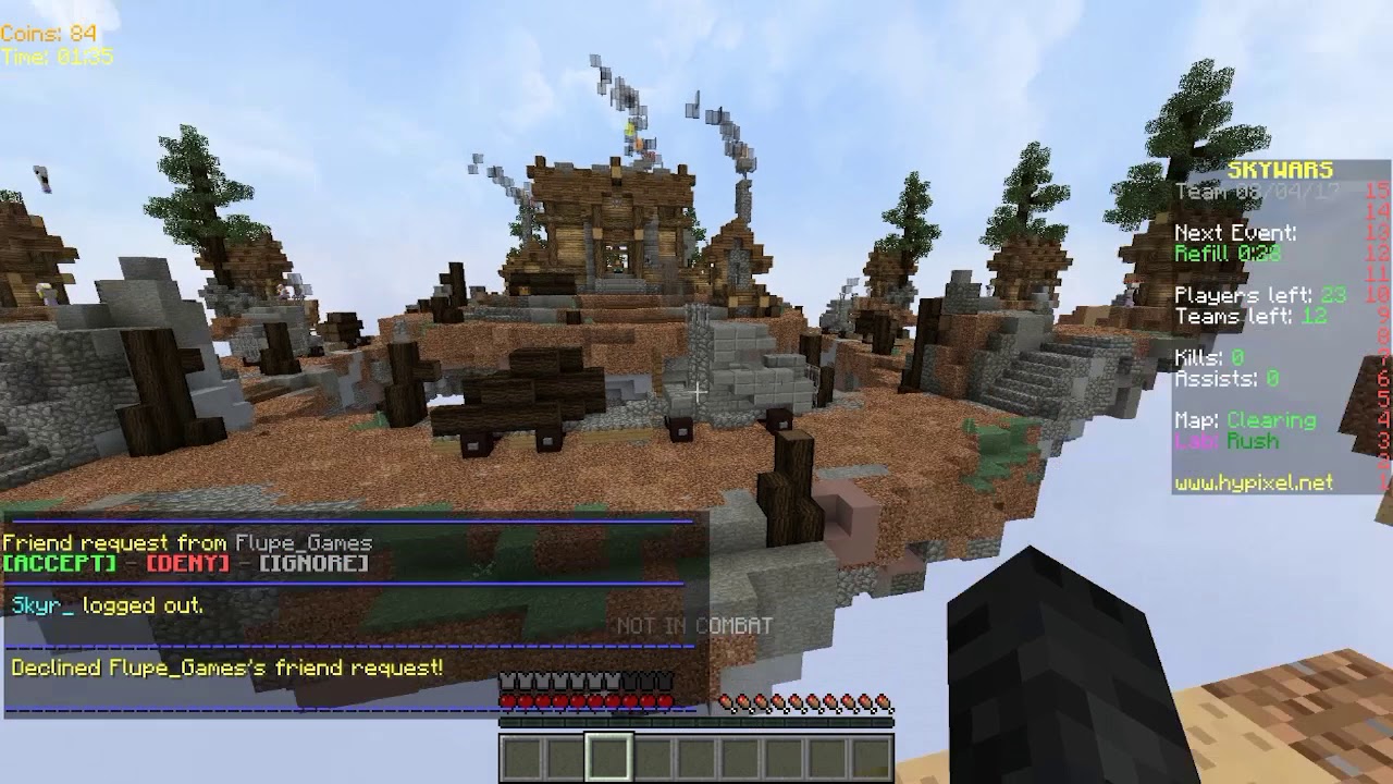 Hypixel ~ Void Spawn on Clearing - YouTube