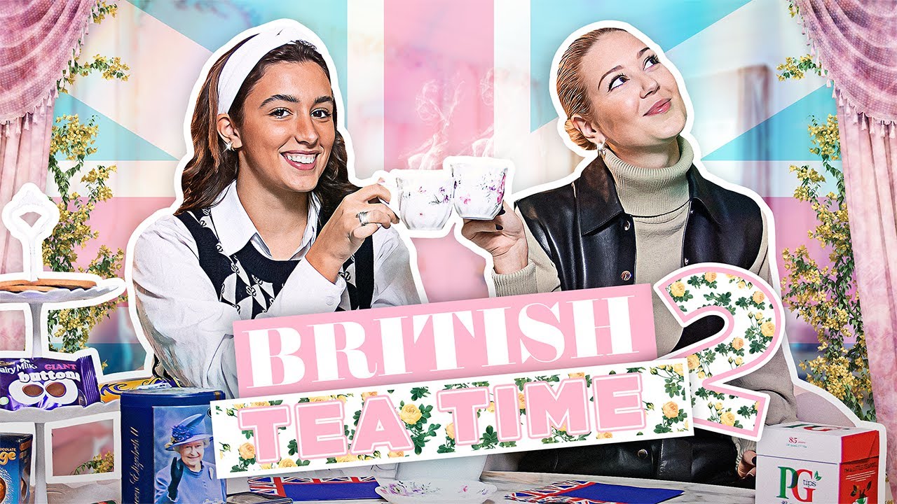 BRITISH TEA TIME 🇬🇧 WITH MY AGENT ANYA - YouTube