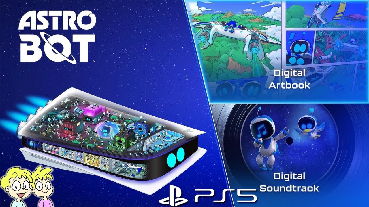Astro Bot - Extra - Digital Artbook and Soundtrack - PlayStation 5 #BennyBros🎮 - YouTube