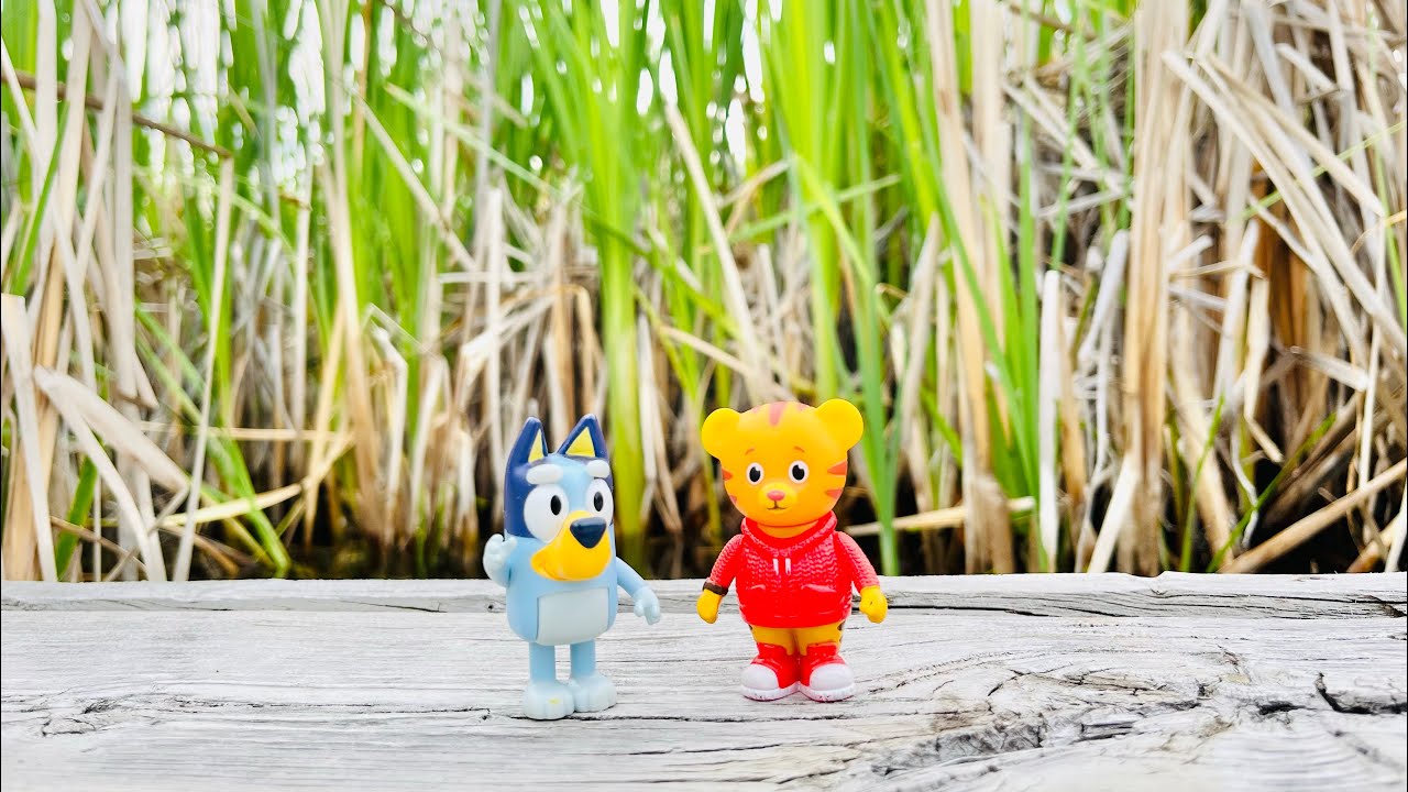DANIEL TIGER’S Neighbourhood and BLUEY Figure Toys Best Learning Kids ...