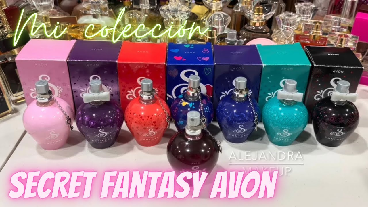 Mi colección de PERFUMES Secret Fantasy | Avon - YouTube