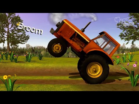 Tractor 🚜 And Little Chick Cheep 🐣 | Bartolito (Gamavision Style Remix)