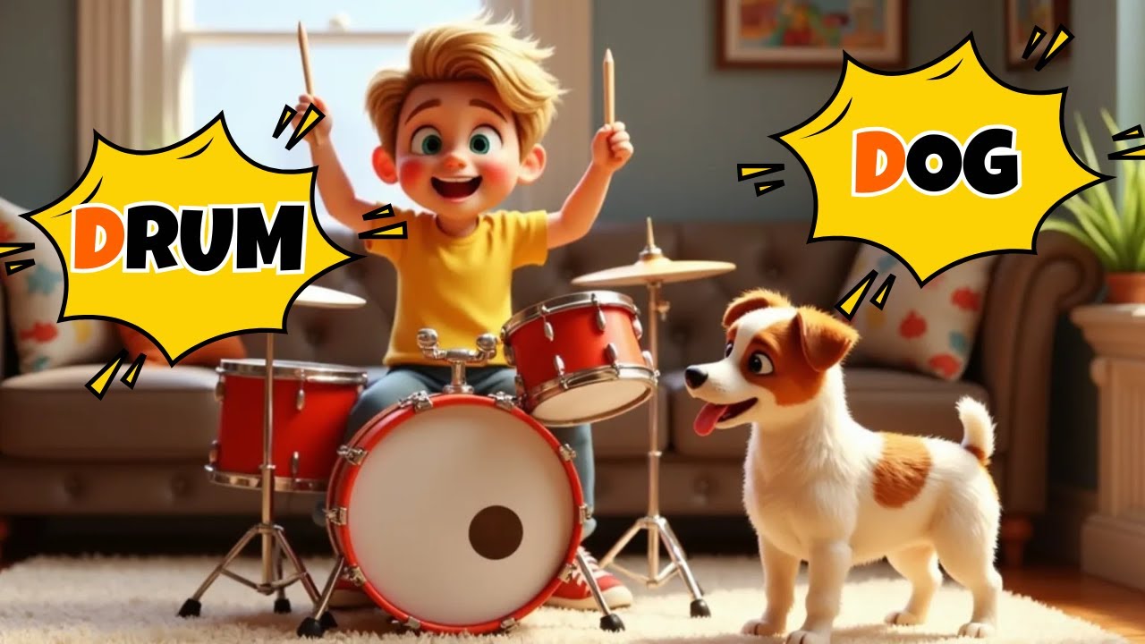 The Letter D Song | Alphabet Song | Letter D with Two + Words - YouTube