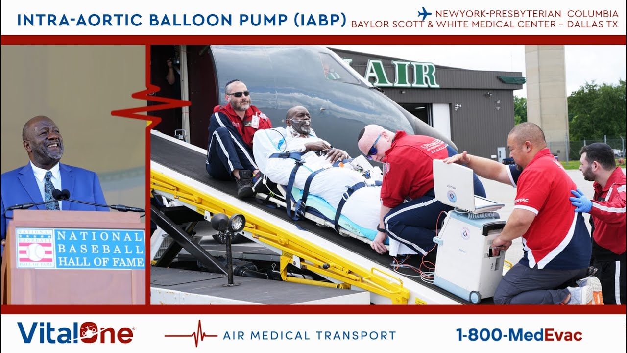 Baseball Legend's Second Chance: VitalOne's MedEvac Transport for Hall ...