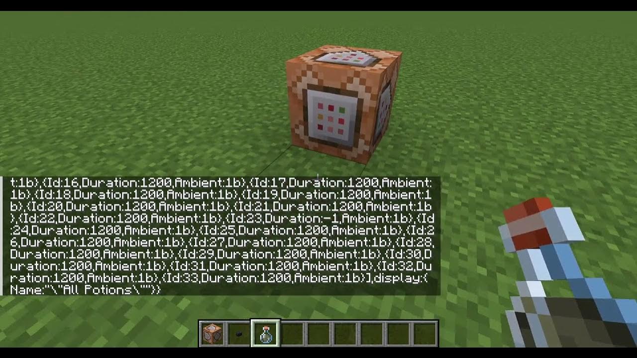 Every Potion Effect in One Minecraft Potion - YouTube