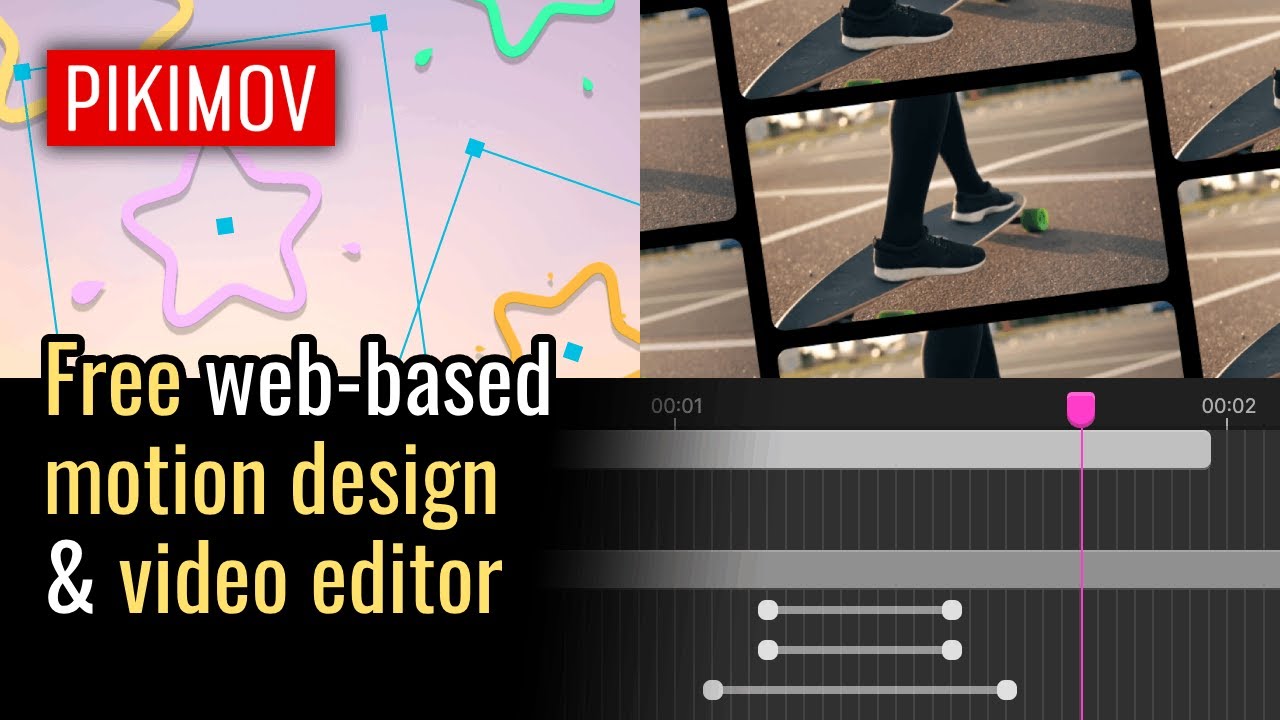 Pikimov 1.0 | Free motion design and video editor - YouTube
