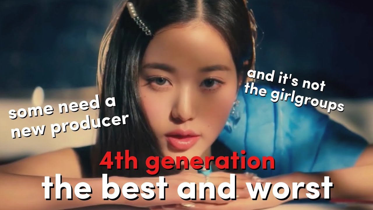 ranking 4TH GENERATION groups based on how good their music is - YouTube