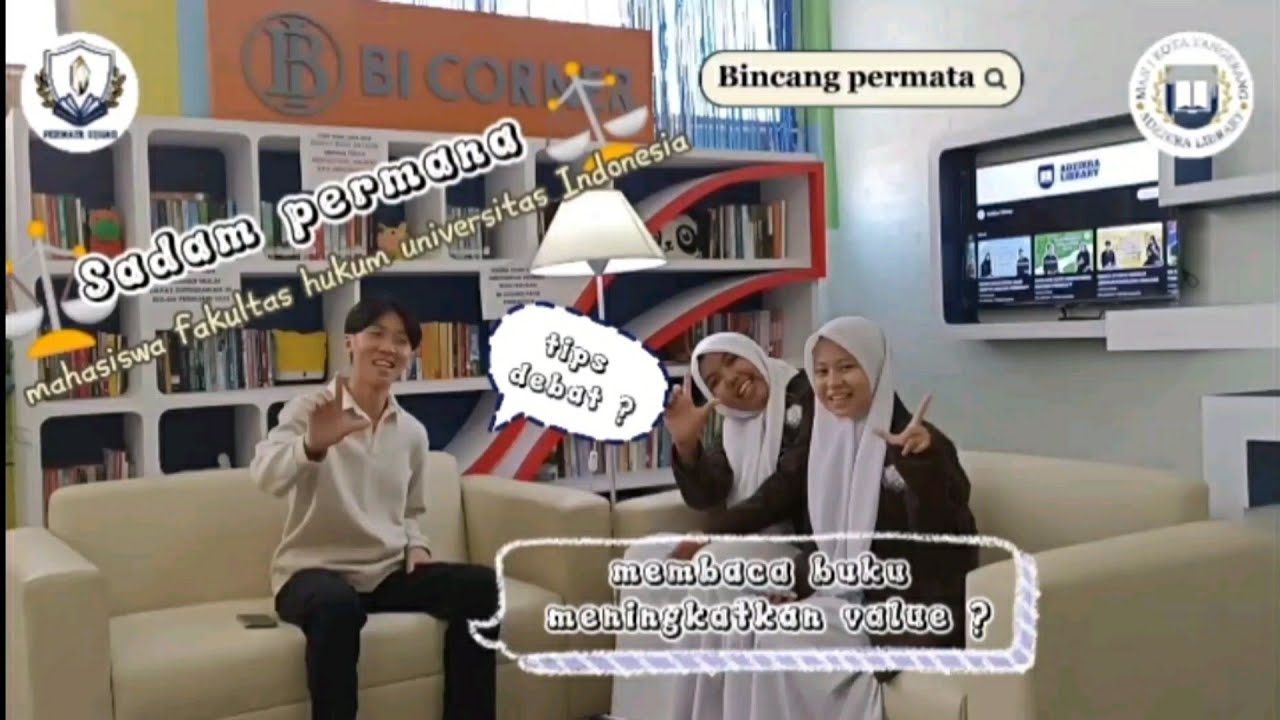 MENINGKATKAN LITERASI WITH SADAM PERMANA | BINCANG PERMATA 💎 - YouTube