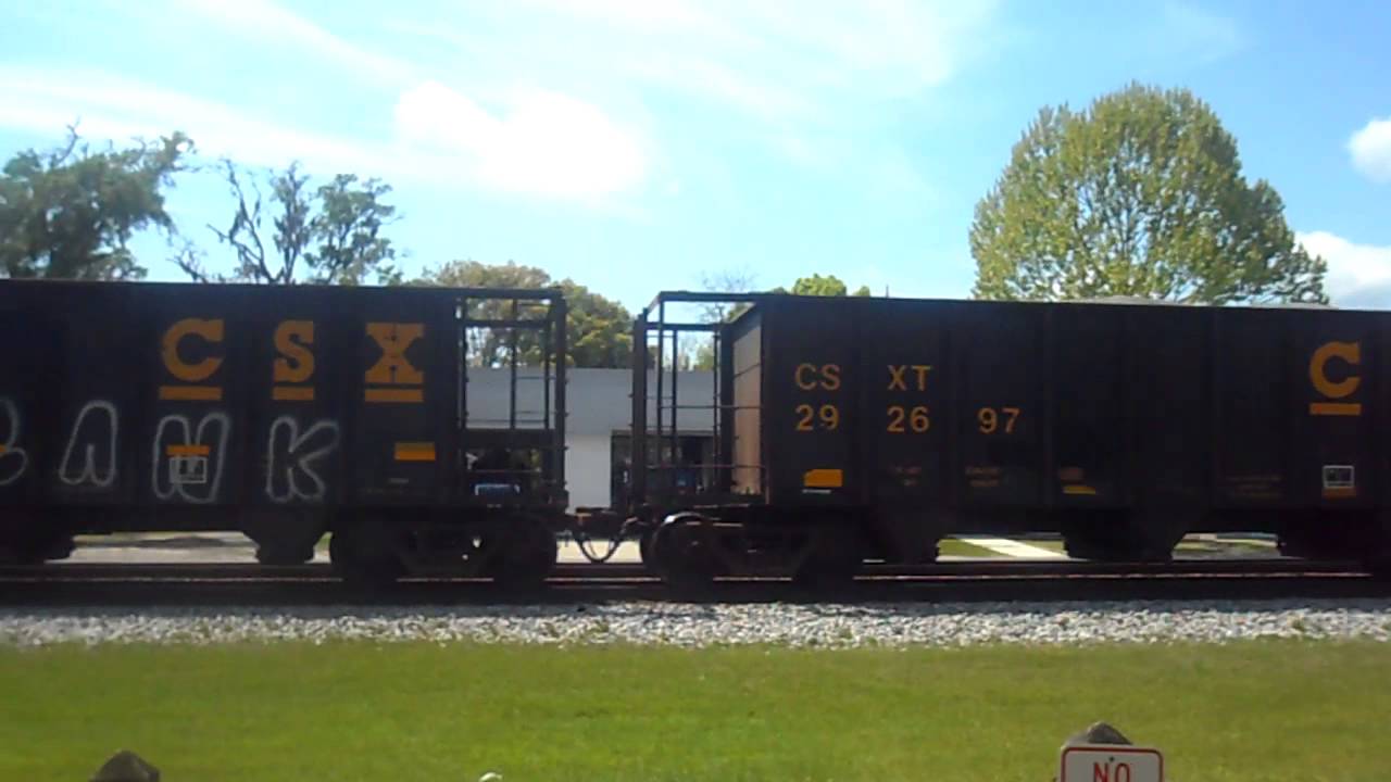 csx rock train folkston ga 3-31-15 - YouTube