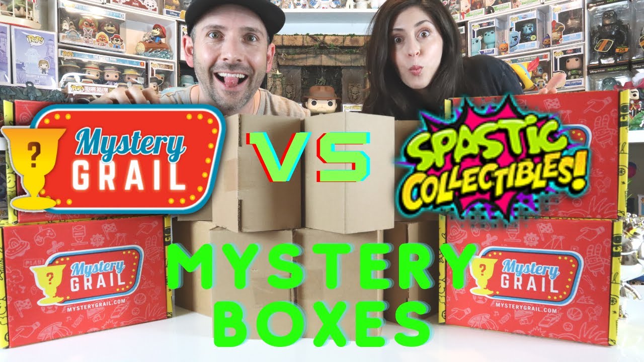 Mystery Boxes: Spastic Collectibles VS Mystery Grail Unboxing - YouTube
