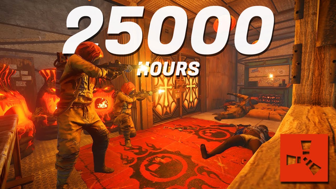 THE 25,000 HOUR TEAM DOMINATION - RUST - YouTube