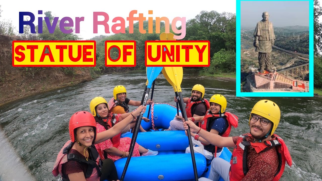 River Rafting @ Statue of unity | Insane Experience | Statue of unity ...