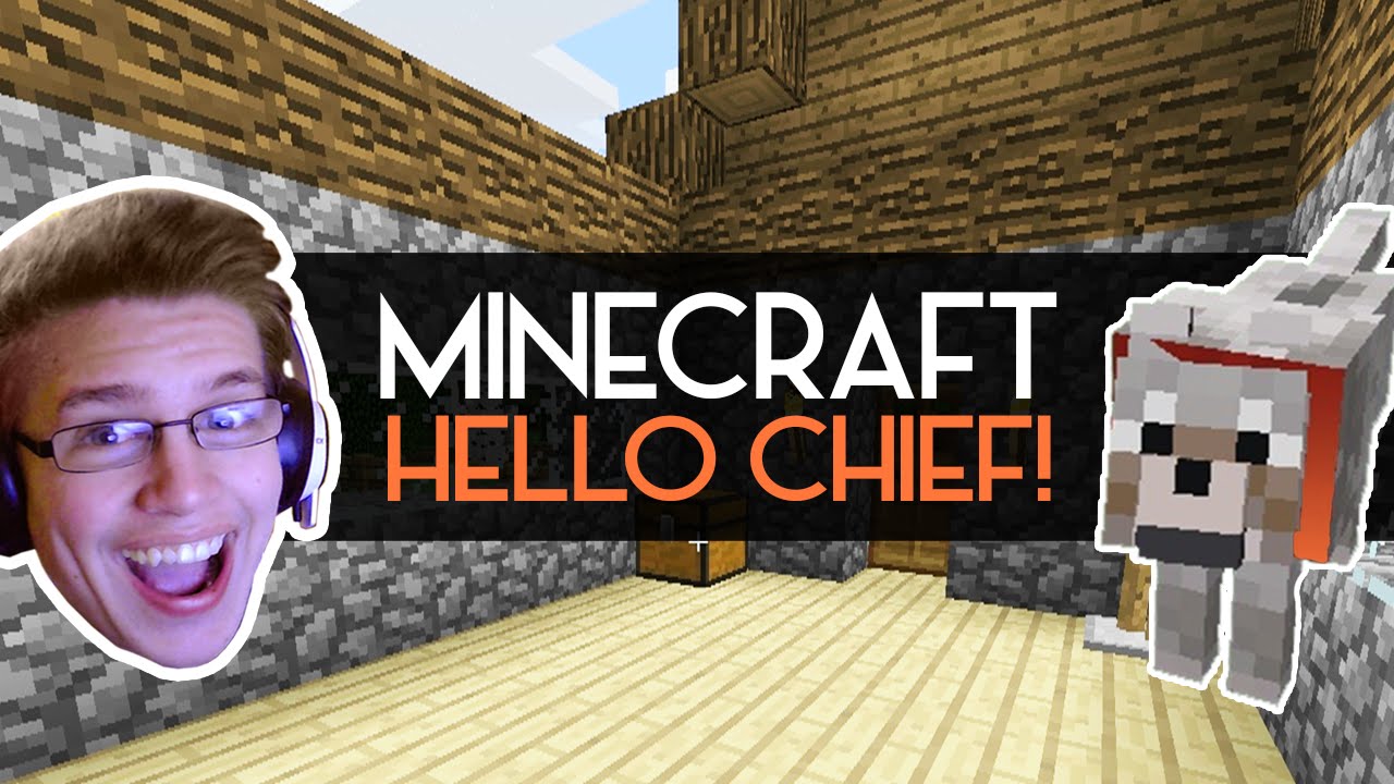 Minecraft #4 - Hello Chief! - YouTube