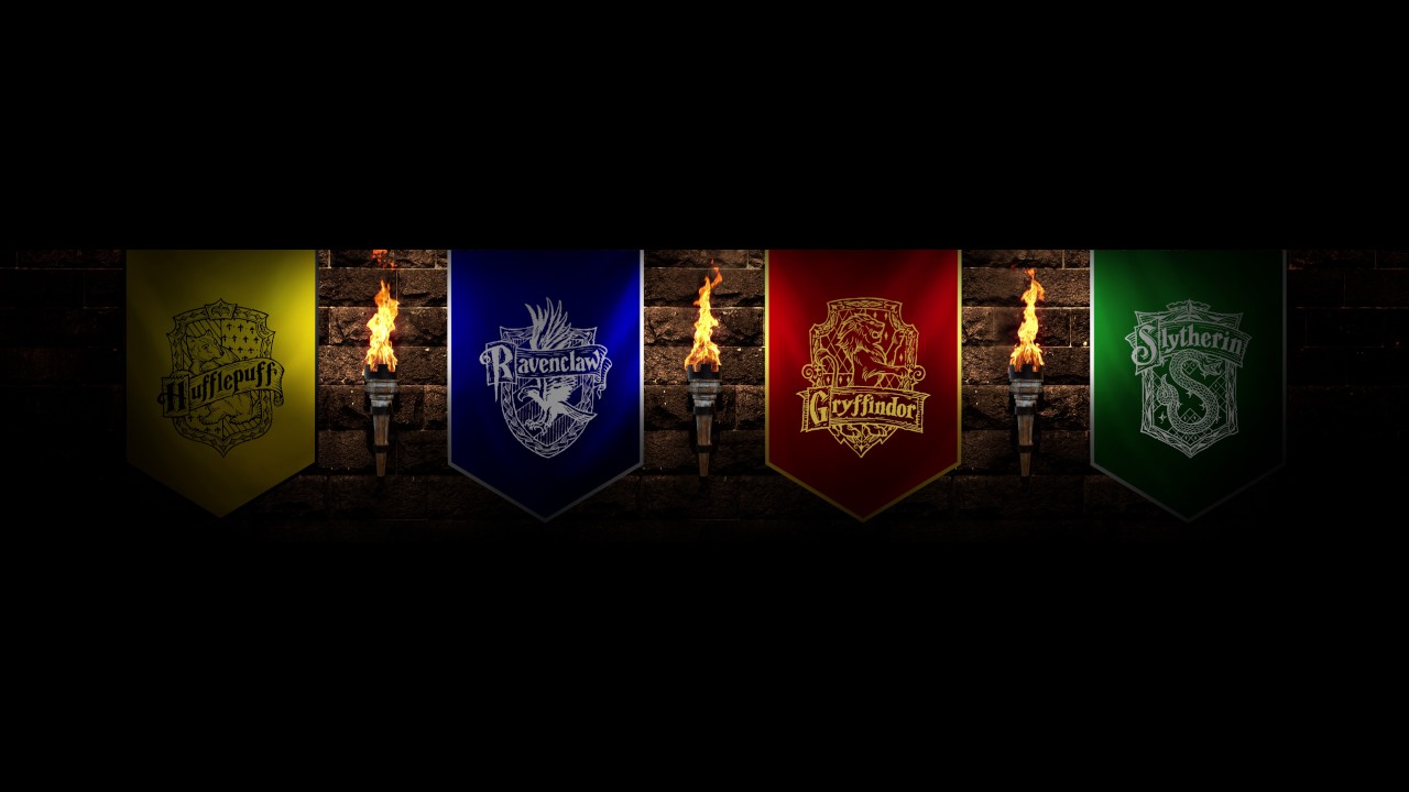 Hogwarts Banners Animation - YouTube