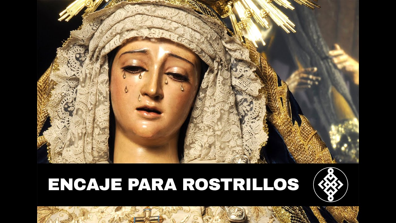 Telas para Rostrillos de Virgenes | Mejor Encaje para Rostrillos - YouTube